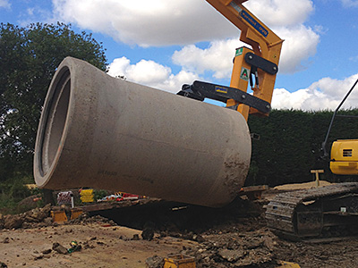 Fast pipe lifting | Project Plant