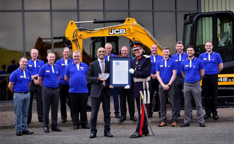 JCB lands prestigious export award | Project Plant