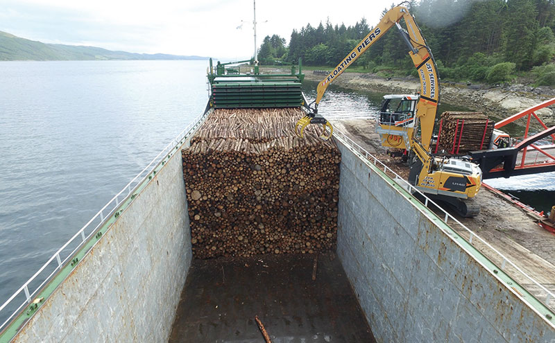 In the dock: Liebherr machines aid floating pier project | Project Plant