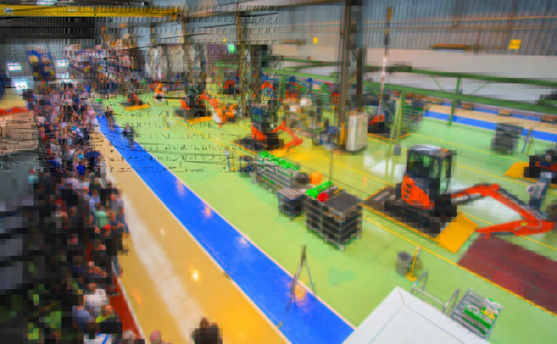 Hitachi unveils new-look European mini excavator factory | Project Plant