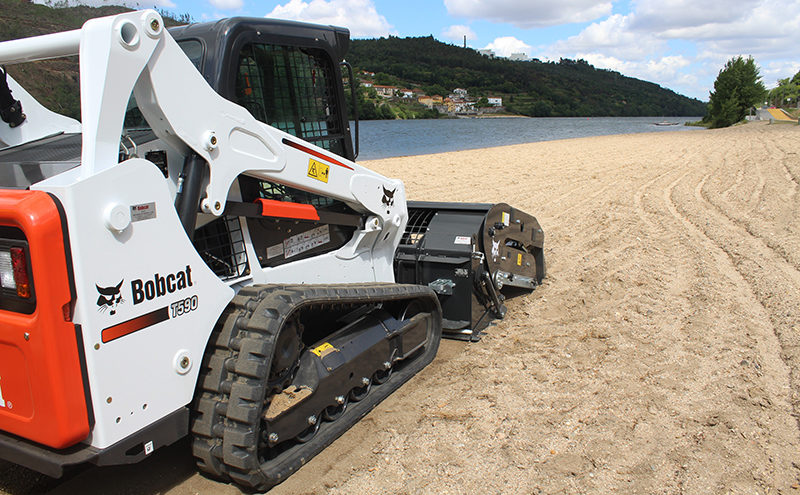 Life's a beach for new Bobcat attachment | Project Plant