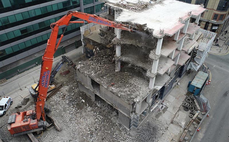 Demolition specialist extends its reach in Glasgow | Project Plant
