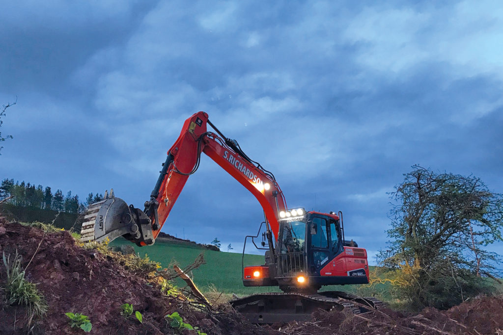 Forestry contractor sets the bar high