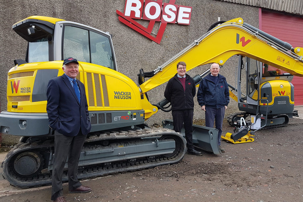 WM Rose appointed Wacker Neuson dealer | Project Plant