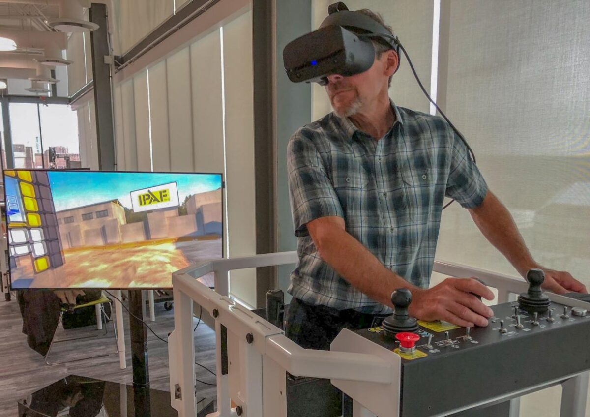 VR simulators approved for use in advanced MEWP training | Project Plant