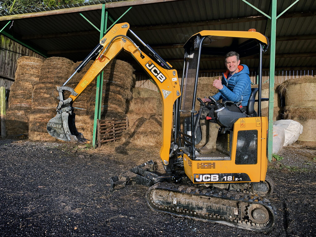 TV star deploys JCB mini digger for new show | Project Plant