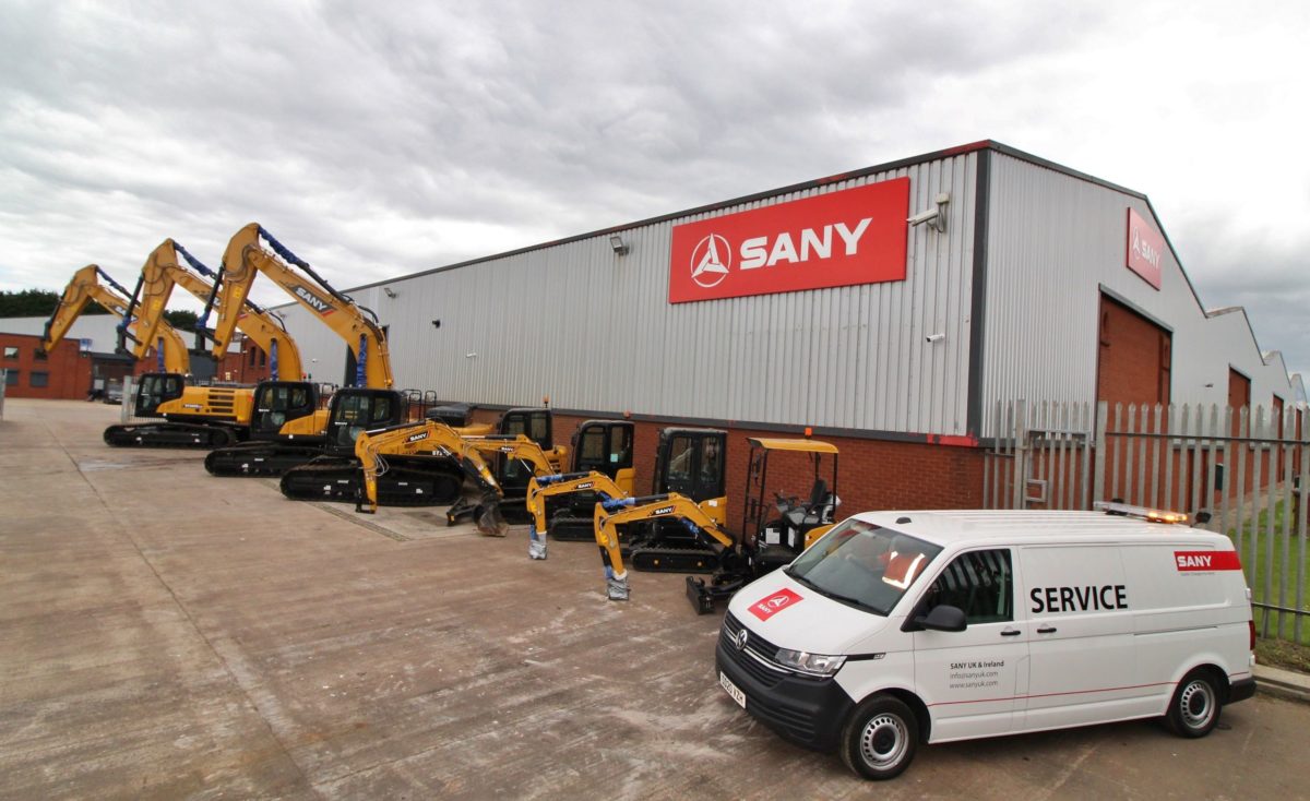 SANY officially opens new depot in Coatbridge | Project Plant