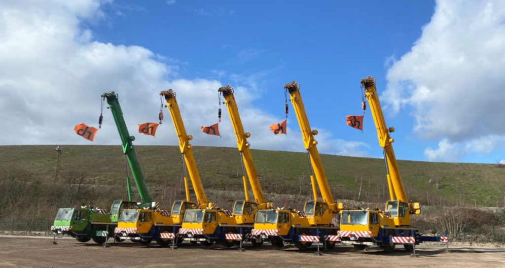 Ten Ainscough all-terrain cranes set to go under the hammer | Project Plant