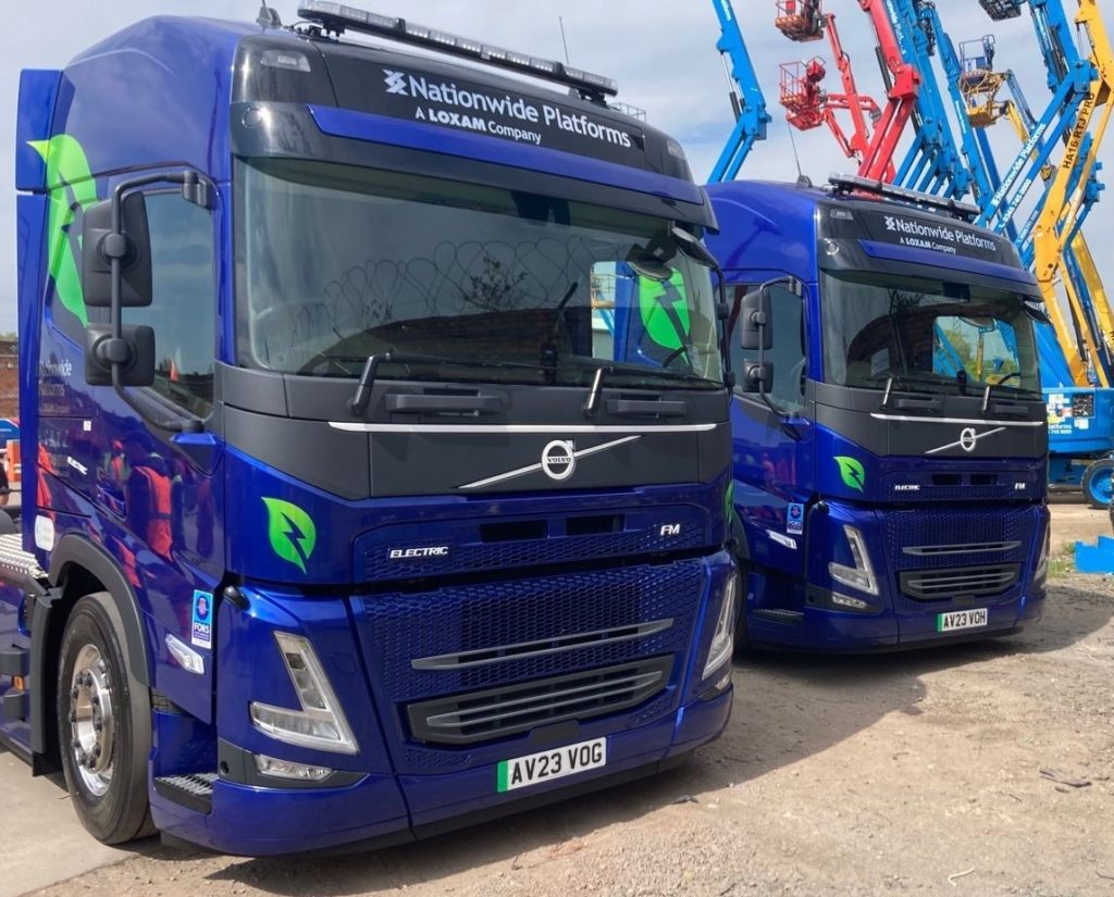 Powered access specialist invests in Volvo FM electric duo | Project Plant