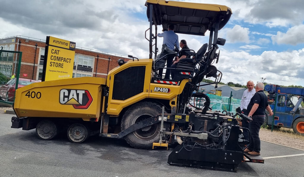 Pop-up event paves the way for customers to see new asphalt machines ...