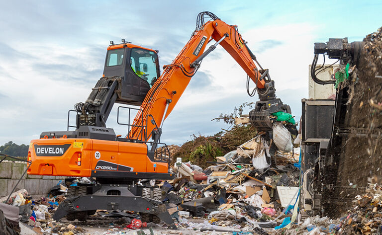 Develon in double material handler launch | Project Plant
