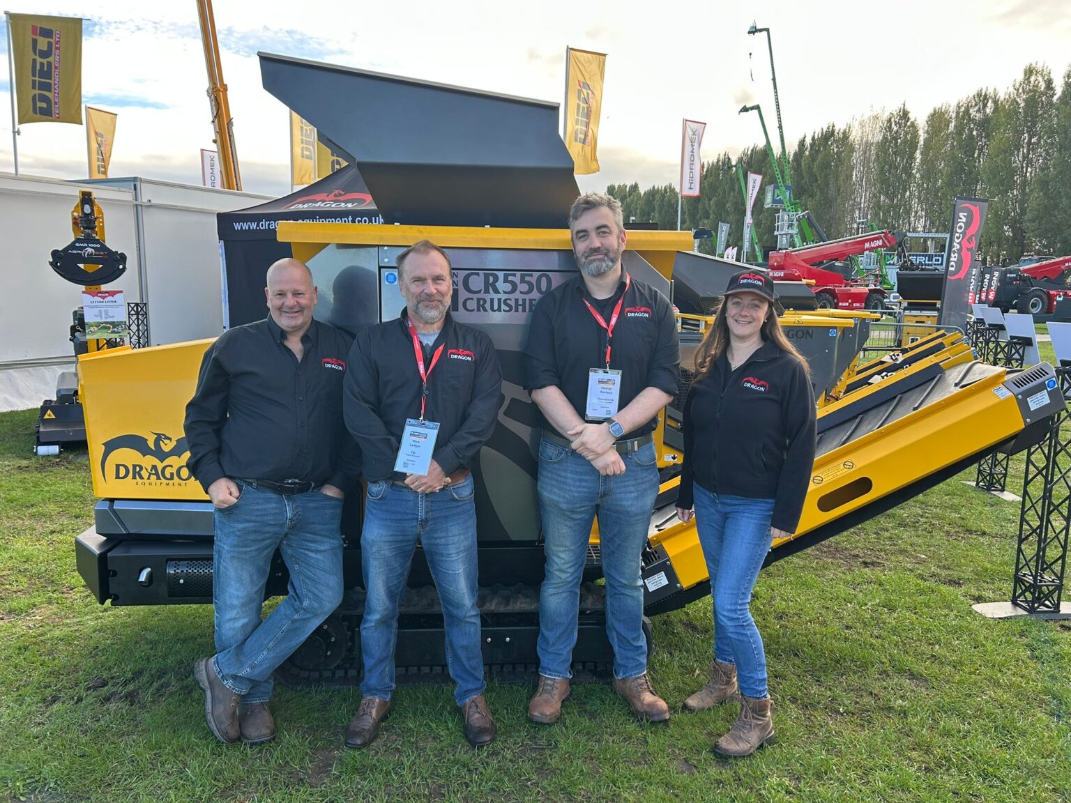 Dragon Equipment launches diesel hybrid crusher on first day of ...